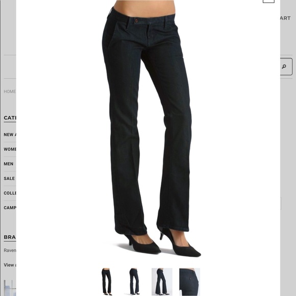 Raven Denim | Jeans | Nwot Mackenzie Color Raw Sz 26 Flare Raven Denim ...